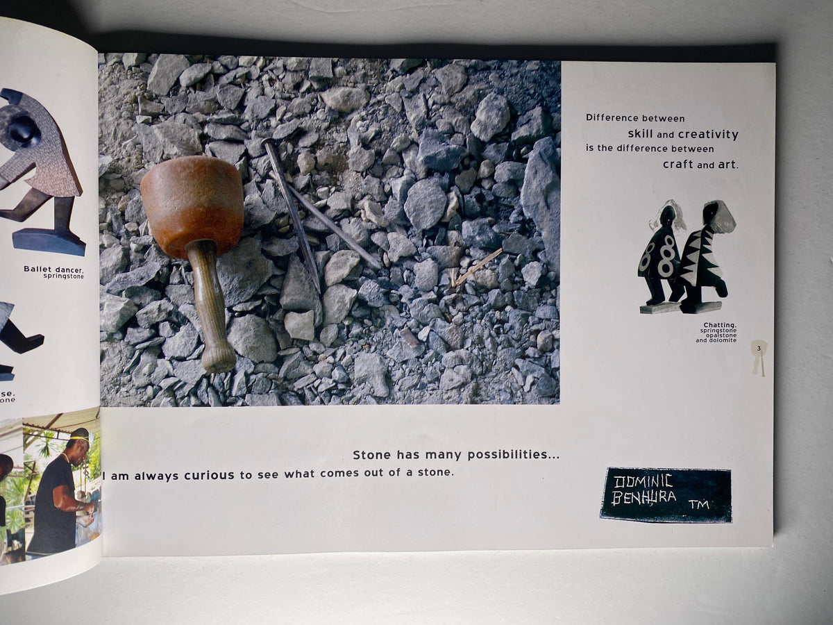 Dominic Benhura: Sculpture Diary – Gallery Bon Bon